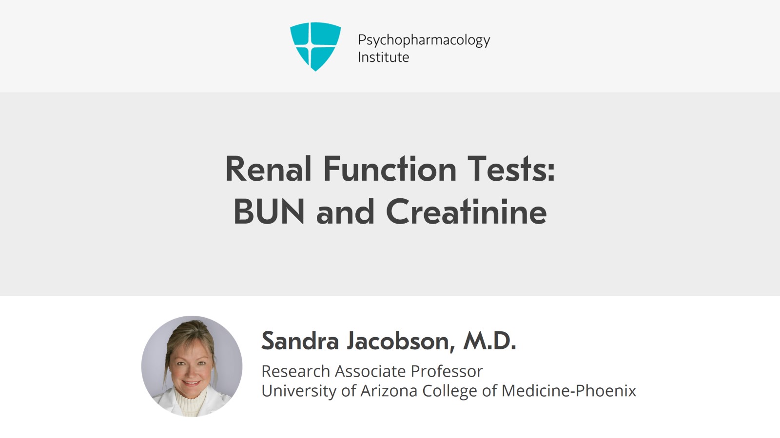 Psychopharmacology Institute